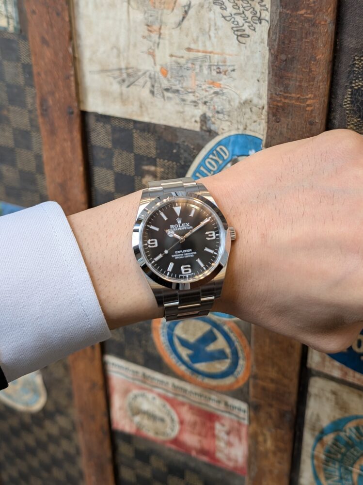#16 39ミリのエクスプローラー : EXPLORER 39MM ｜ ロレックス【Q-Snap】