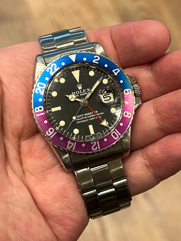 1967年製 Ref.1675 フクシャ ｜ ロレックス【Q-Snap】