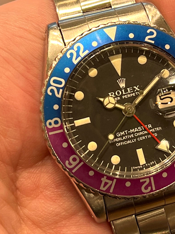 1967年製 Ref.1675 フクシャ ｜ ロレックス【Q-Snap】