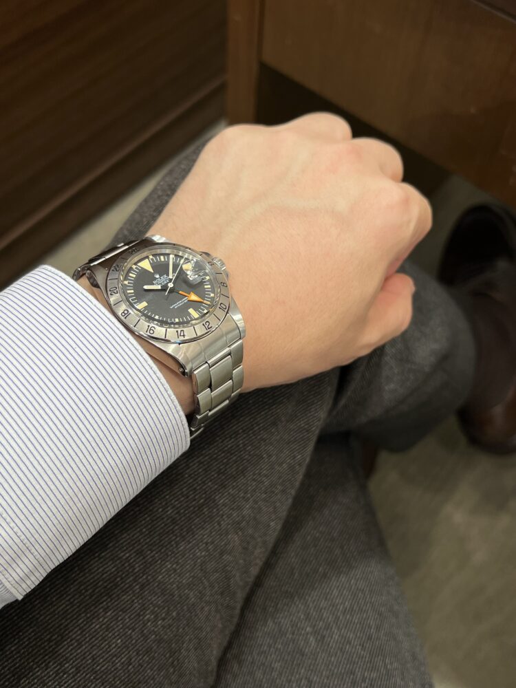 ロレックス エクスプローラーII Ref.1655 ブラックダイヤル ヴィンテージ 263044｜ロレックス専門店クォーク