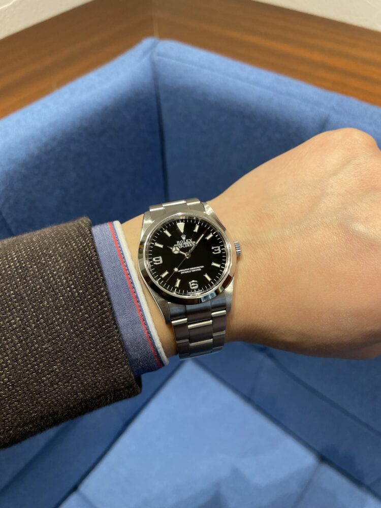 『軽快な着け心地 Ref.114270』 ｜ ロレックス【Q-Snap】