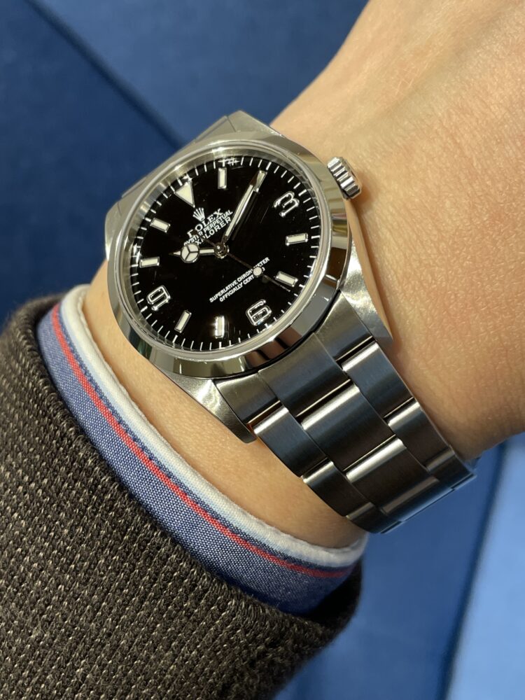 『軽快な着け心地 Ref.114270』 ｜ ロレックス【Q-Snap】