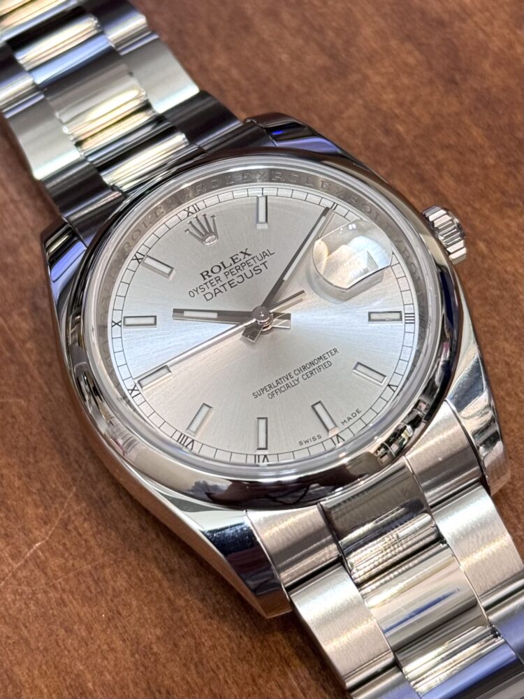 シンプルで上品なデザイン Ref.116200 ｜ ロレックス【Q-Snap】