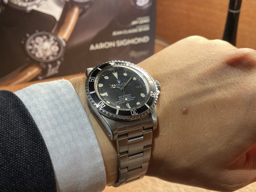 久しぶりにRef.1665を着けましたが、やはり良いですね！！ ｜ ロレックス【Q-Snap】