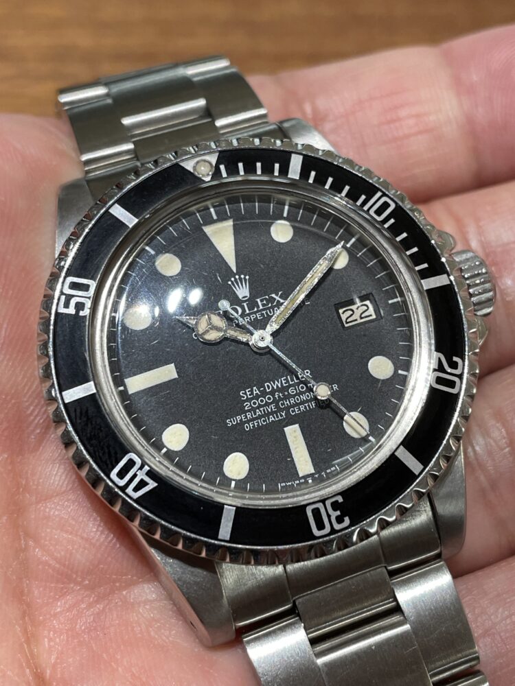 久しぶりにRef.1665を着けましたが、やはり良いですね！！ ｜ ロレックス【Q-Snap】