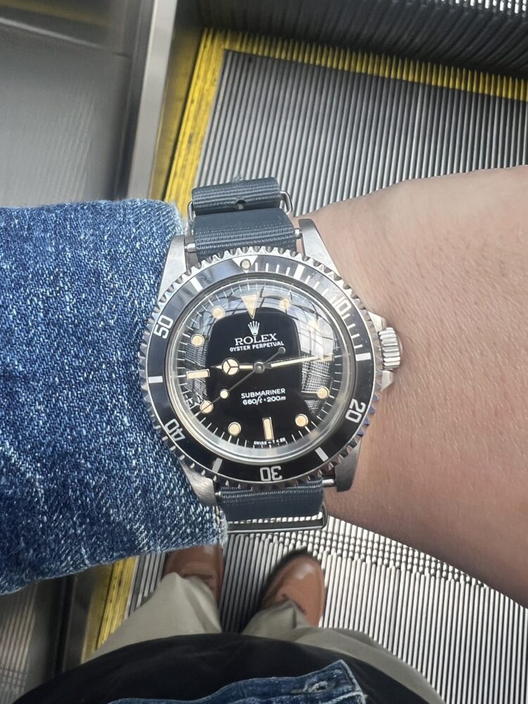 初投稿【Ref.5513】愛用のサブマリーナー ｜ ロレックス【Q-Snap】