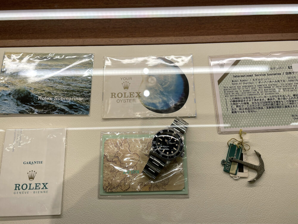 付属品が充実、ほどよく焼けたRef.5513 Mk2ダイヤル ｜ ロレックス【Q-Snap】